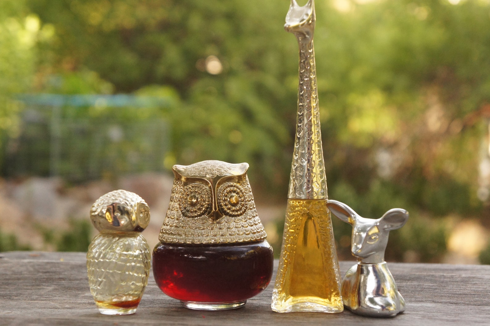 Vintage Animal Shaped Perfume bottles By Avon Instant | Etsy