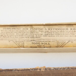 Vintage Antique Piano Rolls Classical Music Collectibles Victorian ...