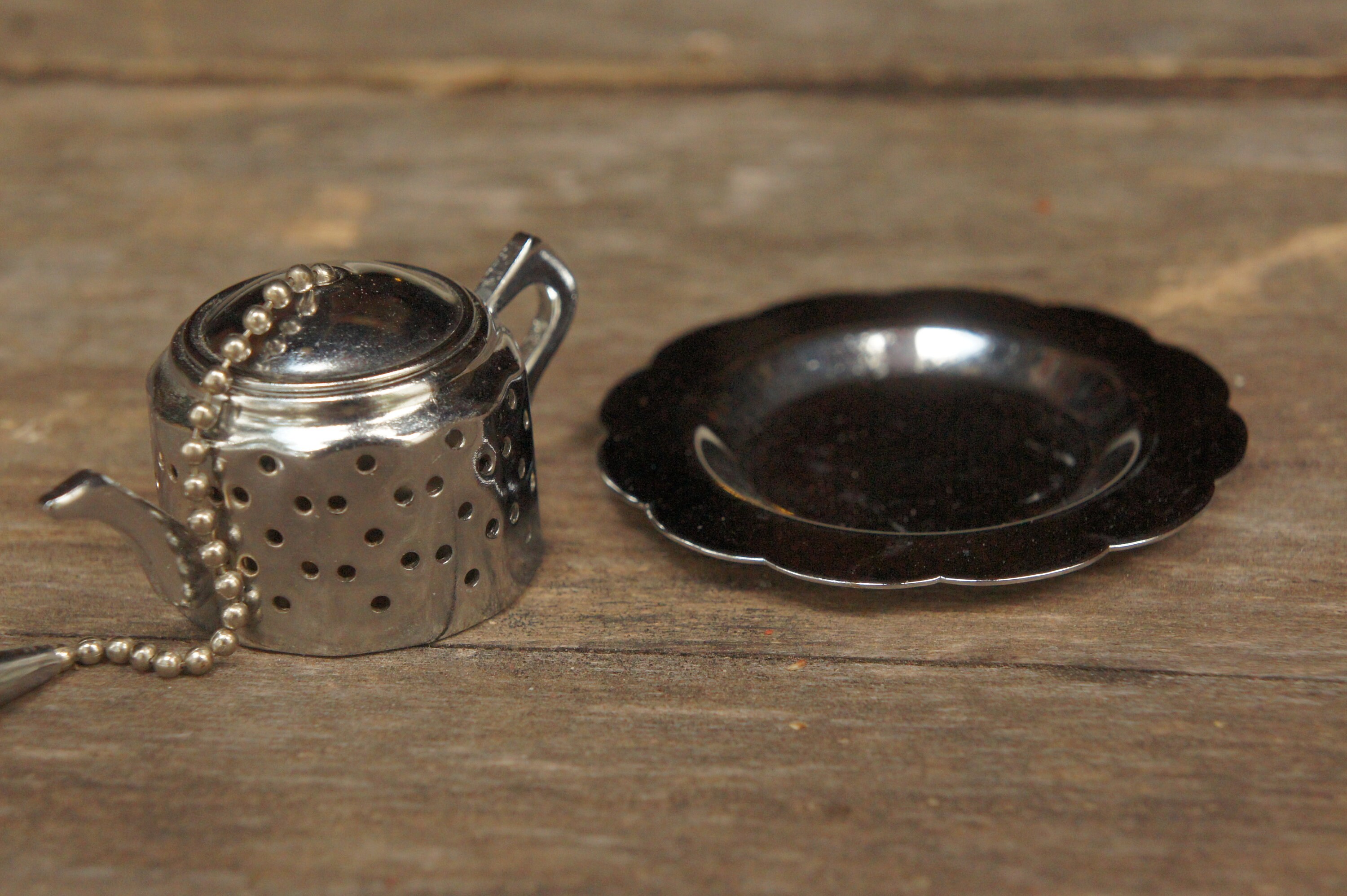 Vintage Miniature Teapot Tea Strainer/Cottage Chic/Gift | Etsy