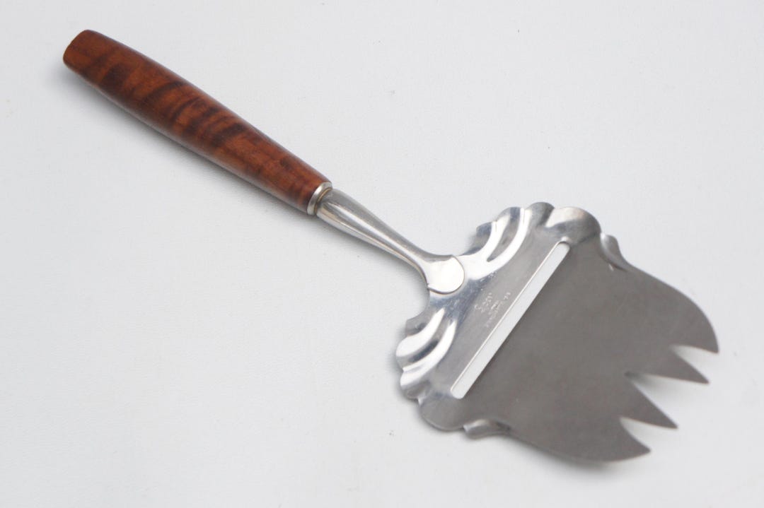Vintage Spar Norway Rosewood Handle Cheese Slicer Cheeseboard Server ...