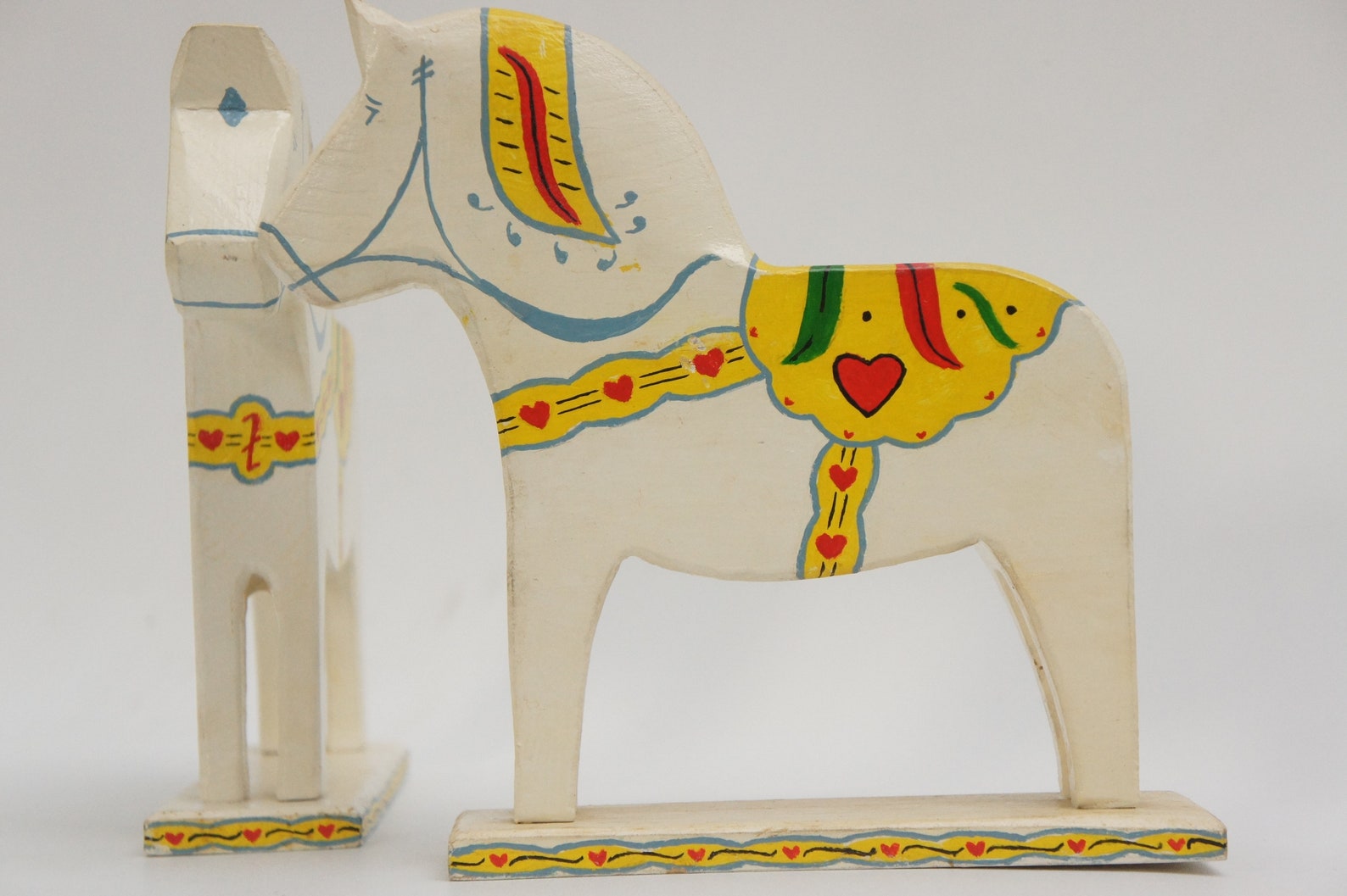 Vintage Rare Unusual Large Vintage Swedish Dala Horse - Etsy