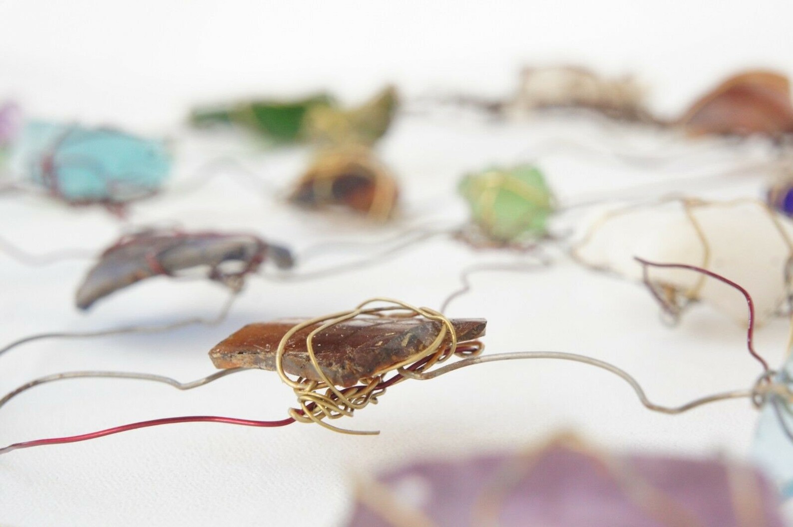 Mixed Media Wire Art Wall Sculpture by Louise Nilsson | Etsy