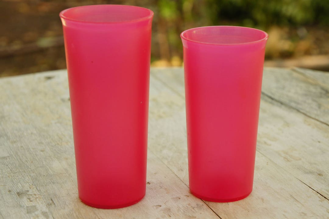 Vintage 80s-90s Tupperware Brand Tumblers Cups RV Camping Picnic Beach ...