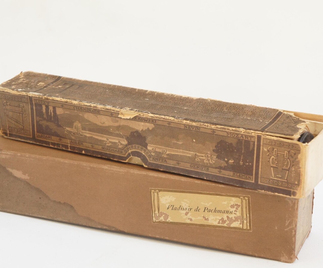 Vintage Antique Piano Rolls Classical Music Collectibles Victorian ...