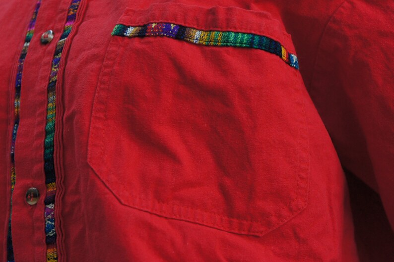 Vintage Men's Guatemalan Serape Trim - Etsy