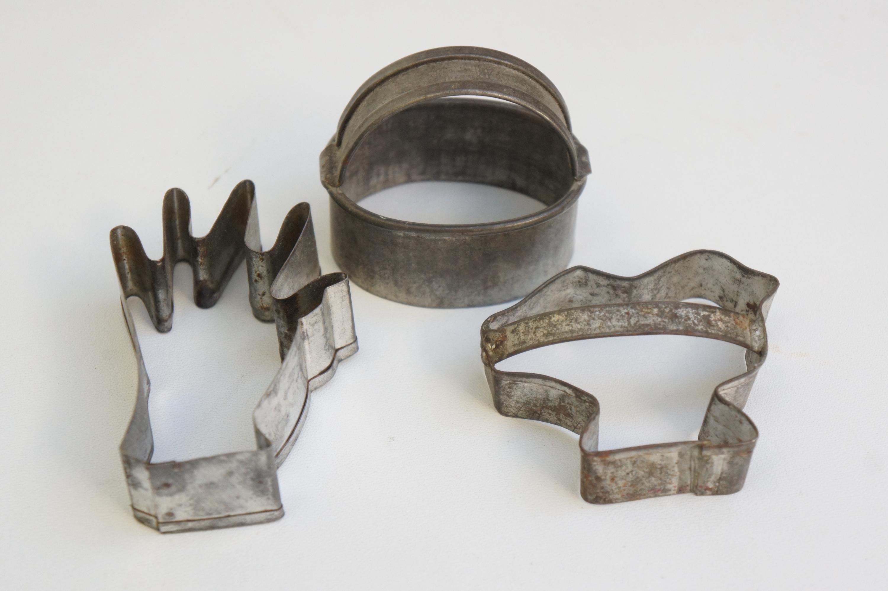 Vintage Antique Cookie Cutters Cottagecore Farmhouse Collectibles Craft ...