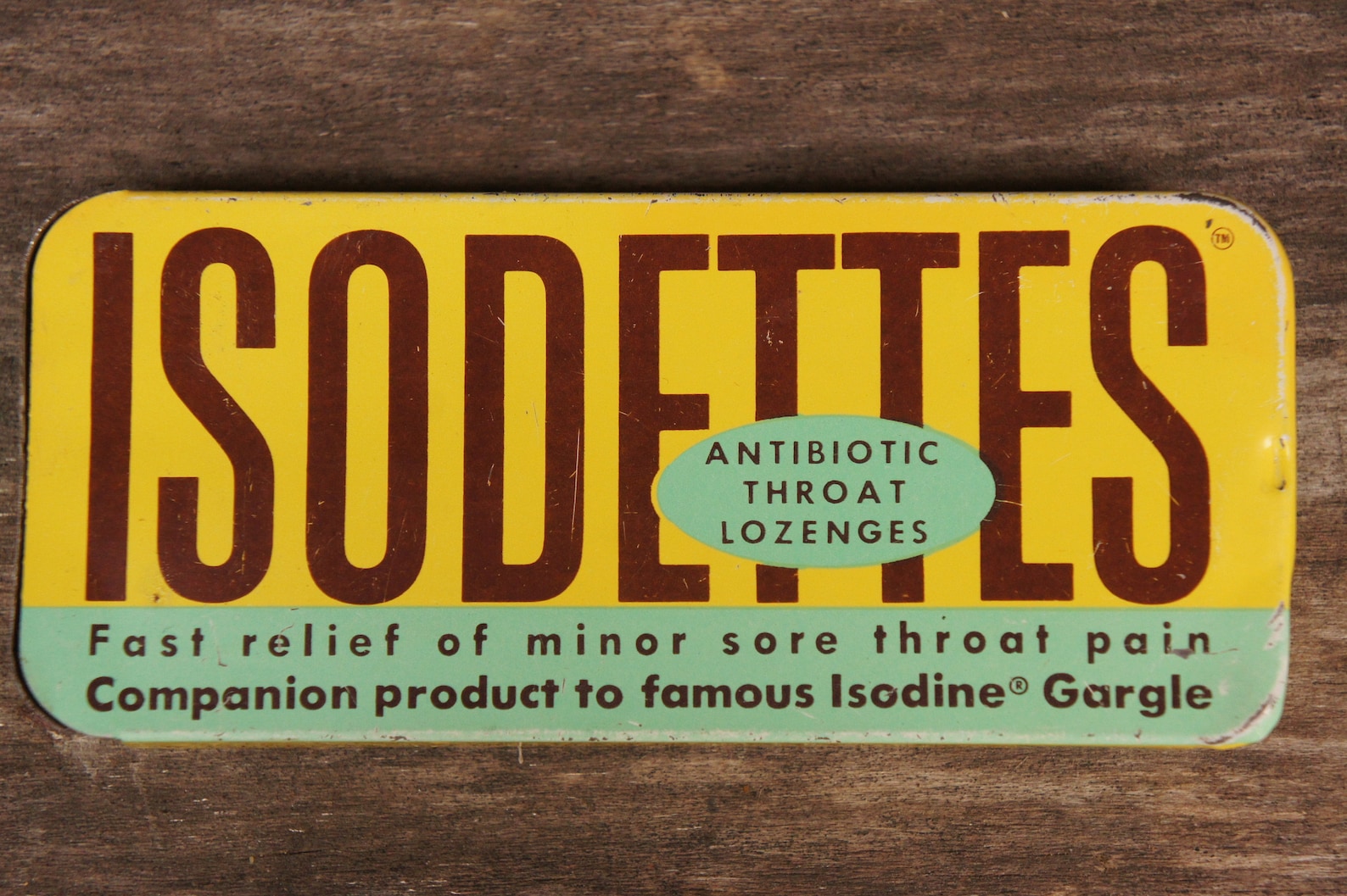 Vintage 60s Isodettes Lozenges Metal Tin | Etsy