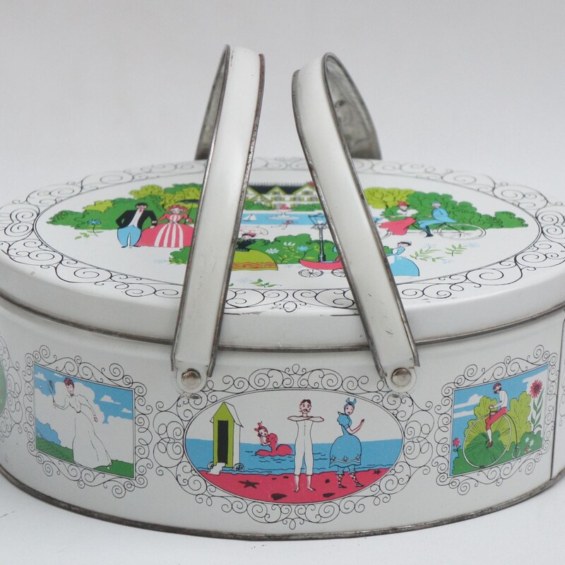 1950s Lunch Box - Etsy