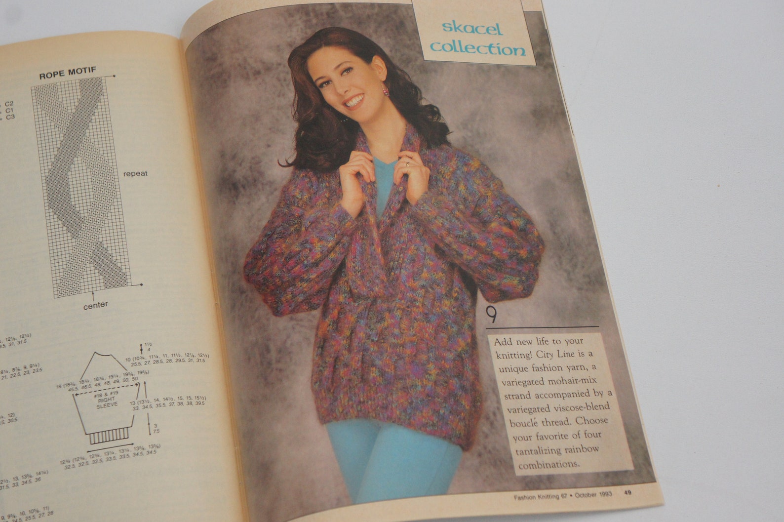 Vintage 90s Fashion Knitting Magazine Fall Holiday Patterns Diy Craft ...