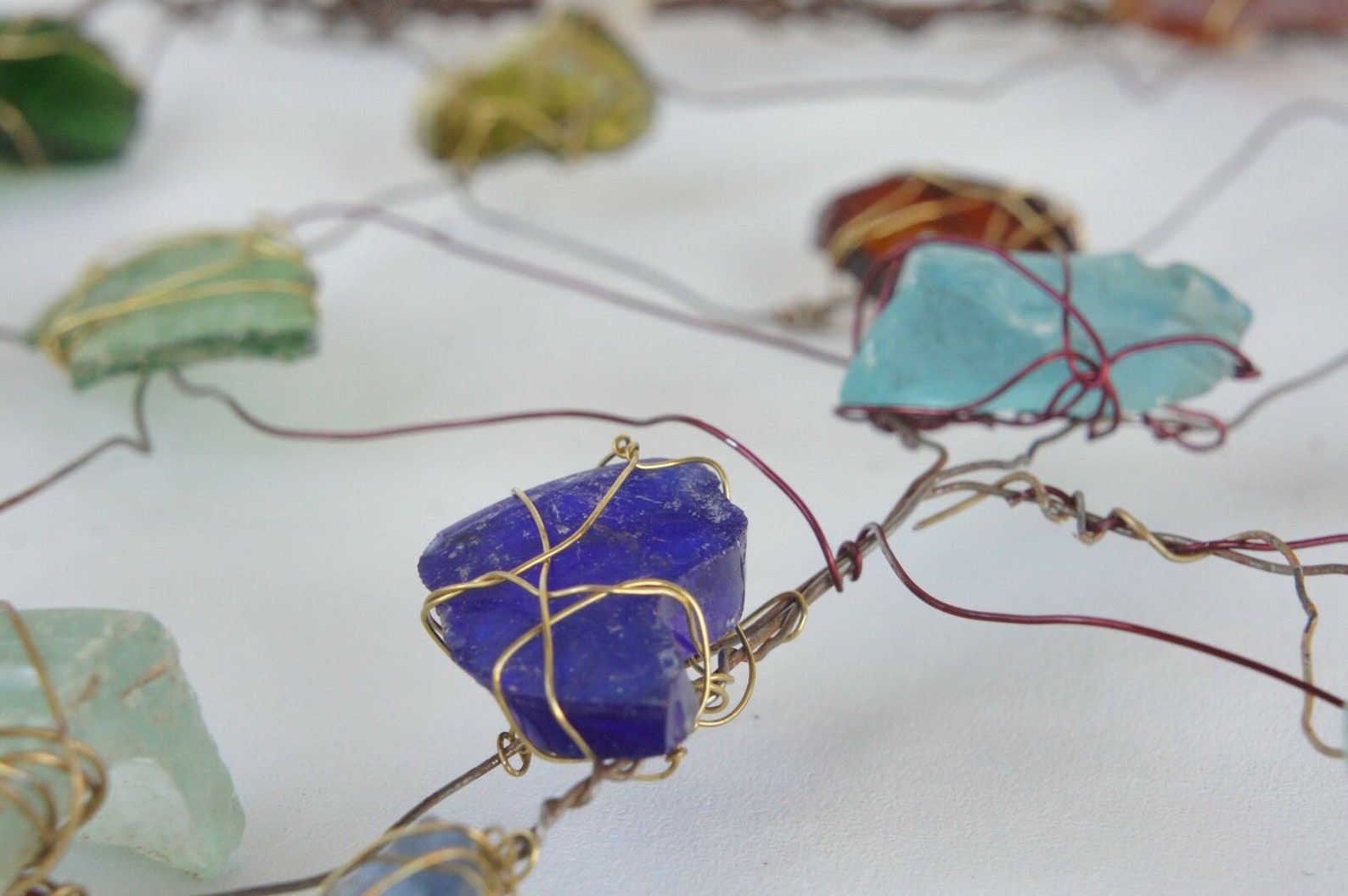 Mixed Media Wire Art Wall Sculpture by Louise Nilsson | Etsy