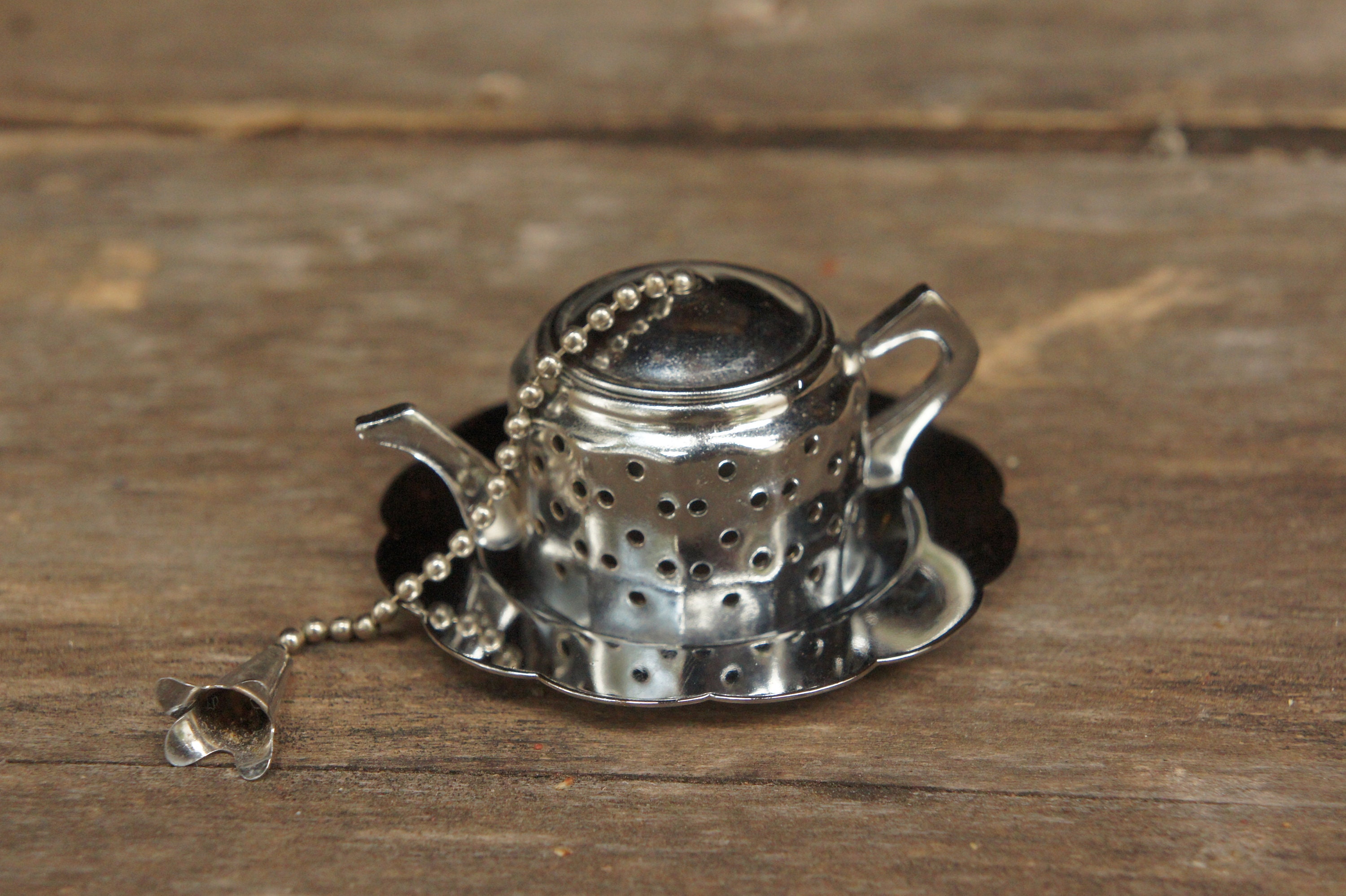 Vintage Miniature Teapot Tea Strainer/Cottage Chic/Gift | Etsy