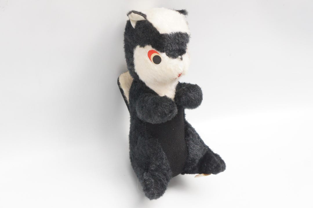 Vintage 60s-70s Skunk Stuffed Animal Plushie by Superior Toy & Novelty ...
