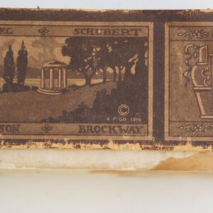 Vintage Antique Piano Rolls Classical Music Collectibles Victorian ...