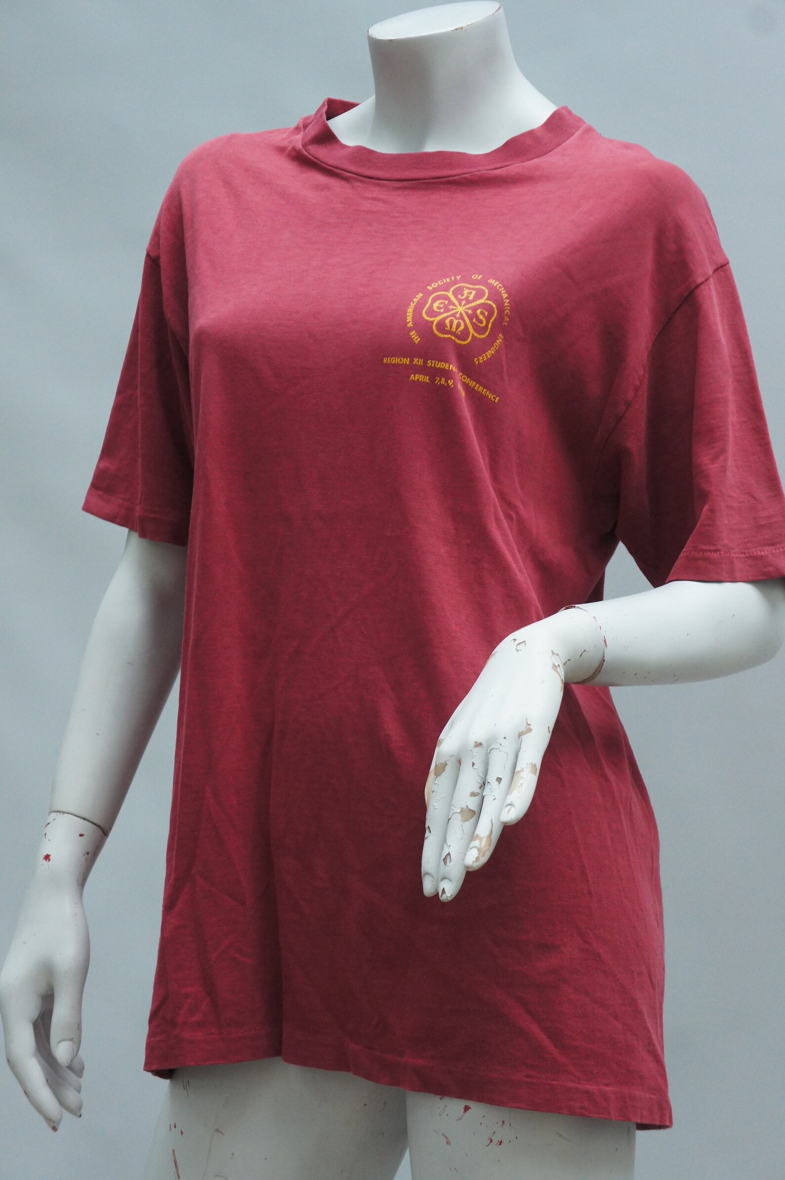Vintage 80s T-shirt With Print ASME American Society of Mechanical ...