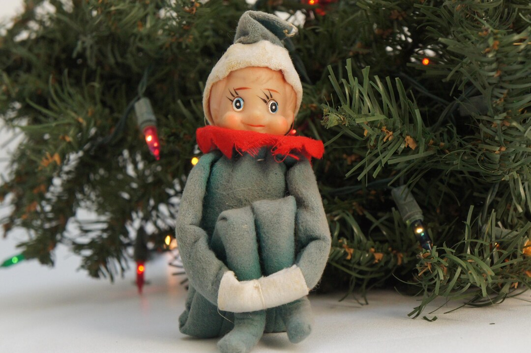 Vintage 50s-60s Knee Hugging Elf Pixie by Giftwares Nancy Pew Made in ...