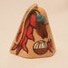 Vintage Native American Ceramic Bell With Turquoise - Etsy