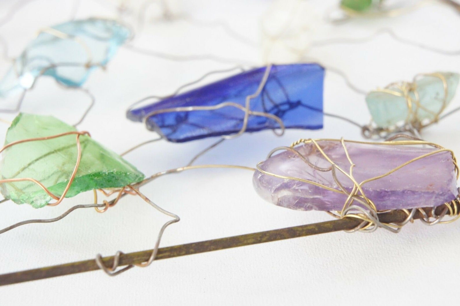 Mixed Media Wire Art Wall Sculpture by Louise Nilsson | Etsy