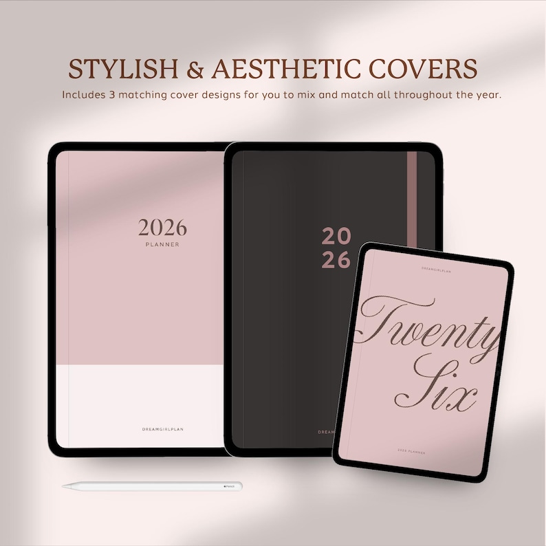 Simple Digital Planner 2026, Goodnotes Planner, Portrait Planner ...