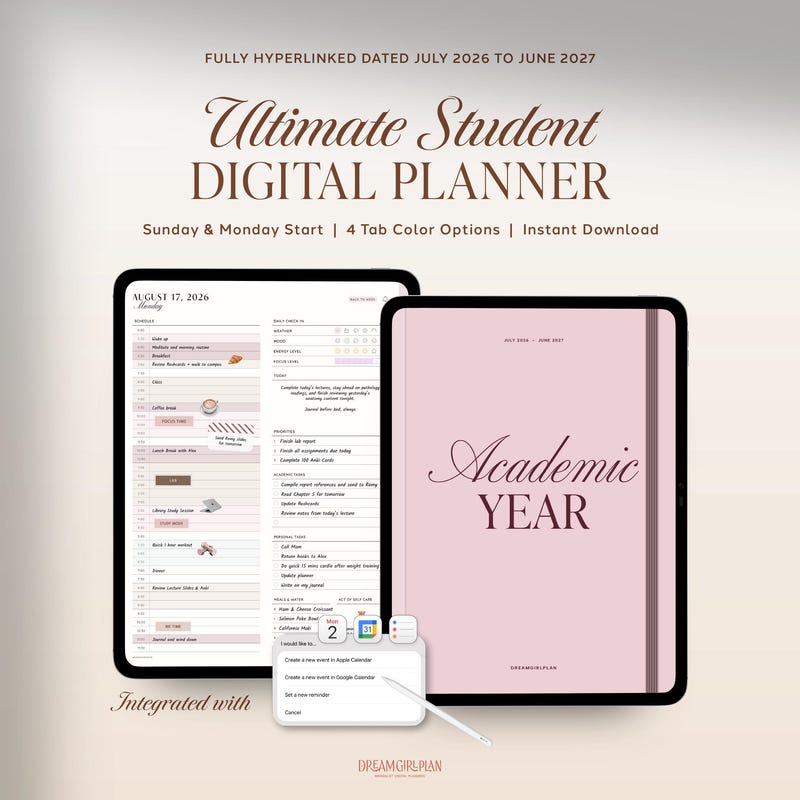 2026 Planner for Students - Etsy