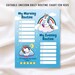 Editable Unicorn Routine Chart for Kids | Toddler Morning and Evening ...