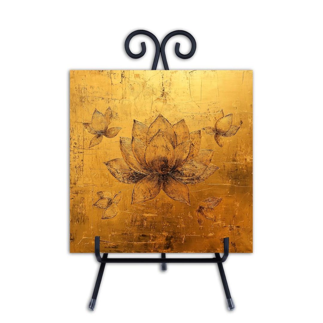 Lotus - Ceramic Tiles - Etsy