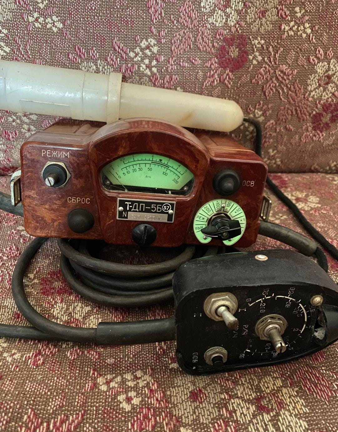VERY RARE Ussr Soviet Union Radiation Dosimeter T-DP 5B, Dosimeter From ...