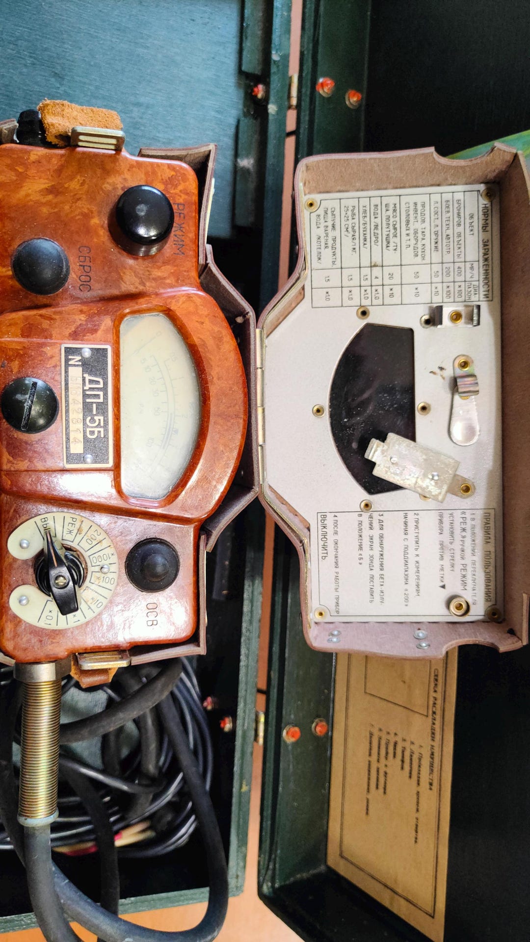 Very Rare Soviet Union Dosimeter Dp-5b, New, Untested - Etsy