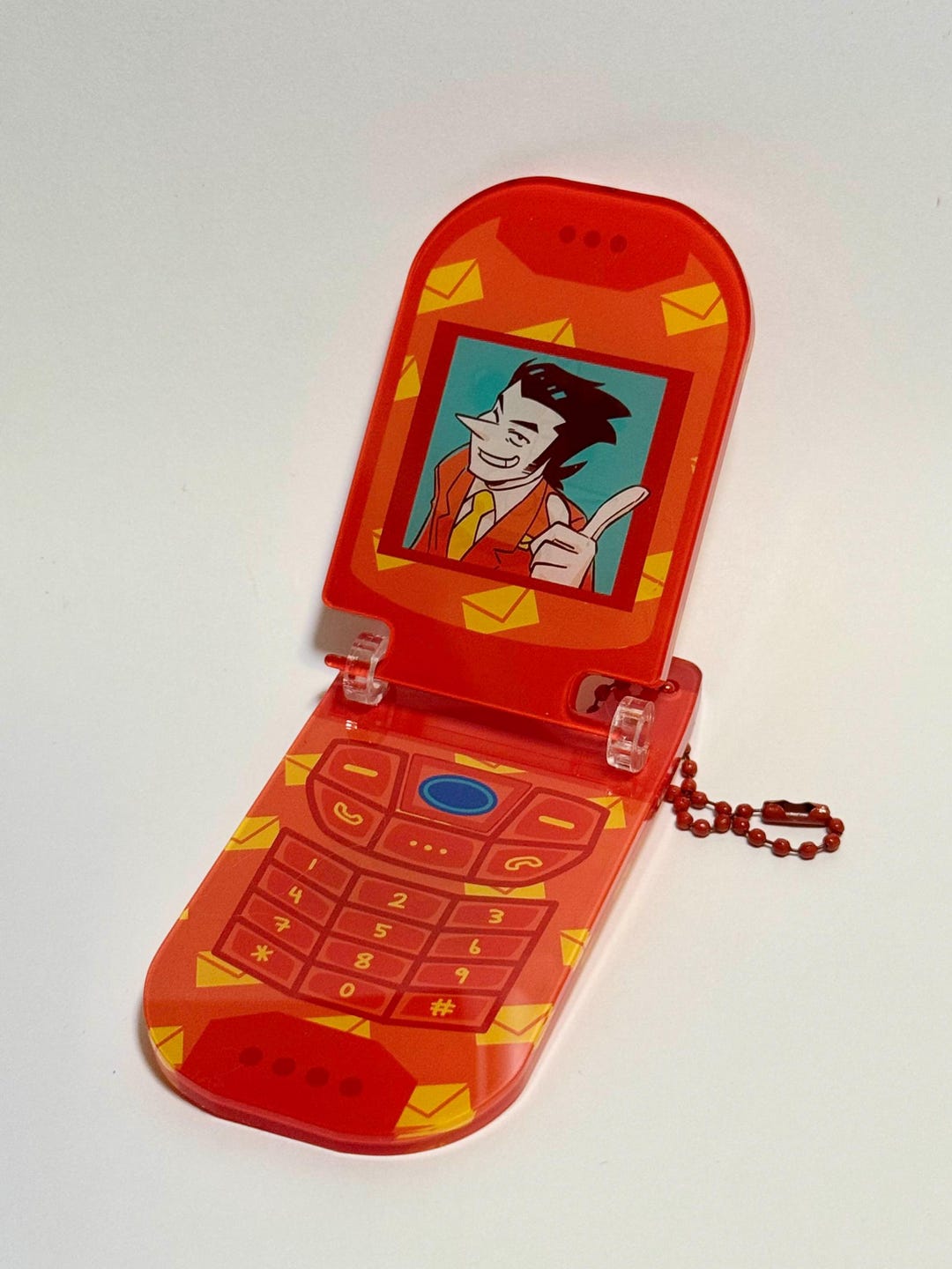 Spamtenna Matching Flip Phone Charm - Spamton - Etsy