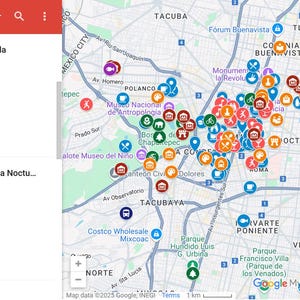 Mexico City, Mexico: Travel Guide & Interactive Map for Mexico City ...