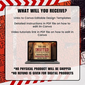 Cowboy Birthday Invitation, Western Birthday Invitation, Cowgirl Party ...