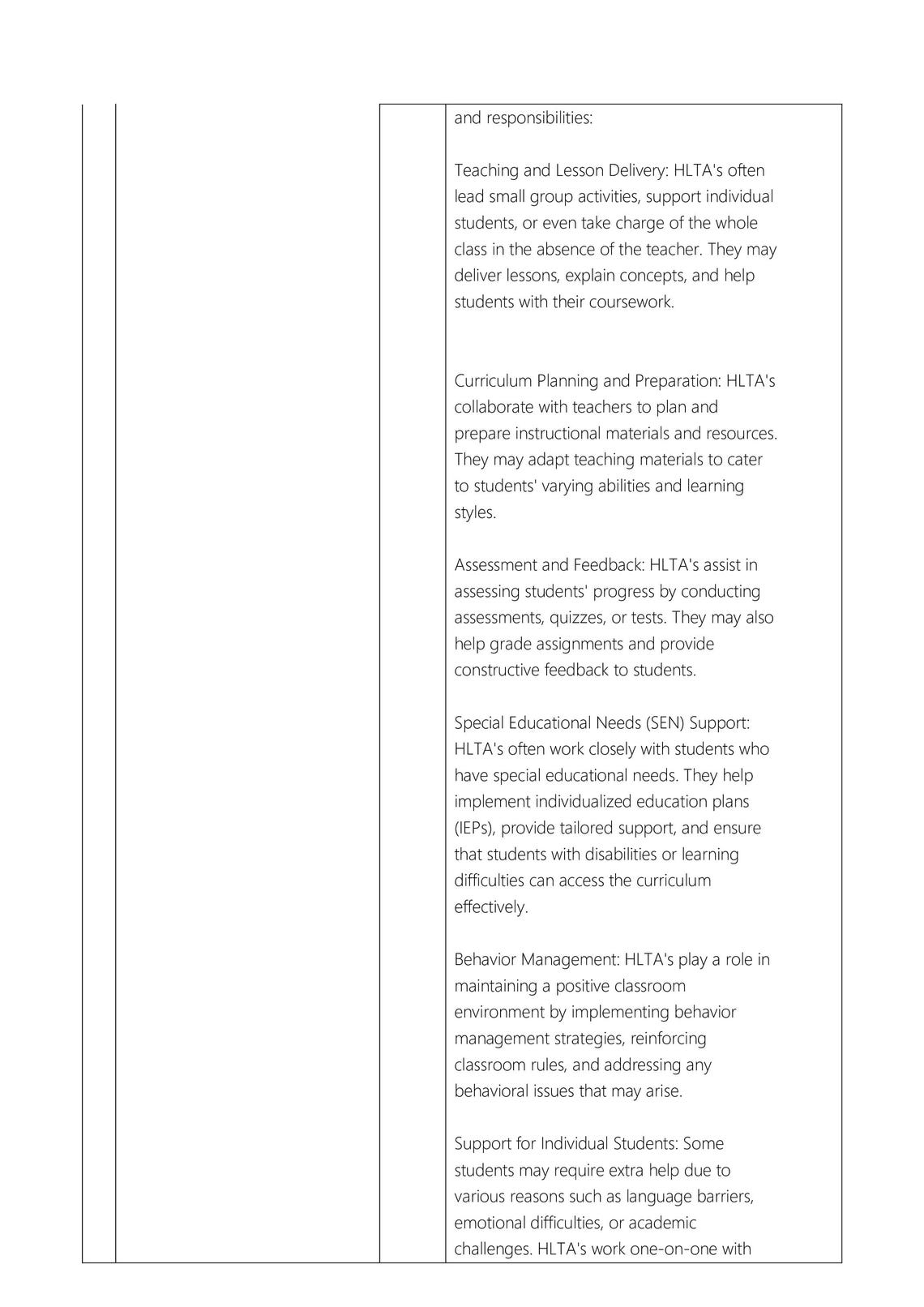 HLTA Level 4 Study Guide (7 Units) | Teaching Assistant Diploma ...