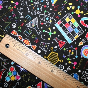 SCIENCE FABRIC Great Fabric for Your Science Teacher or - Etsy