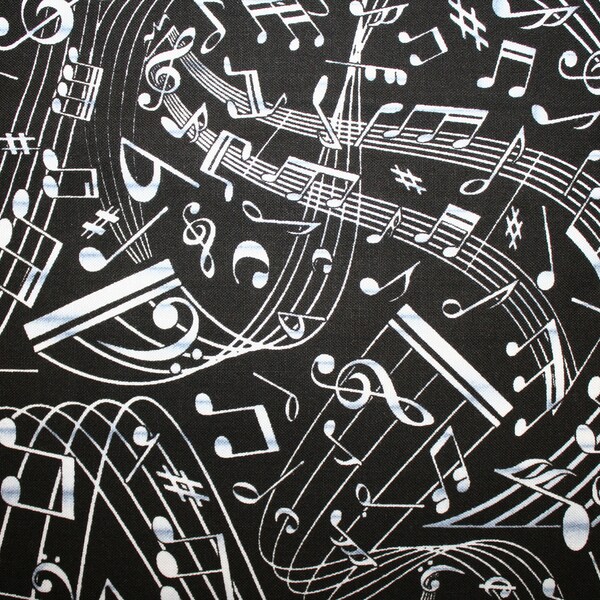 Music Fabric - Etsy