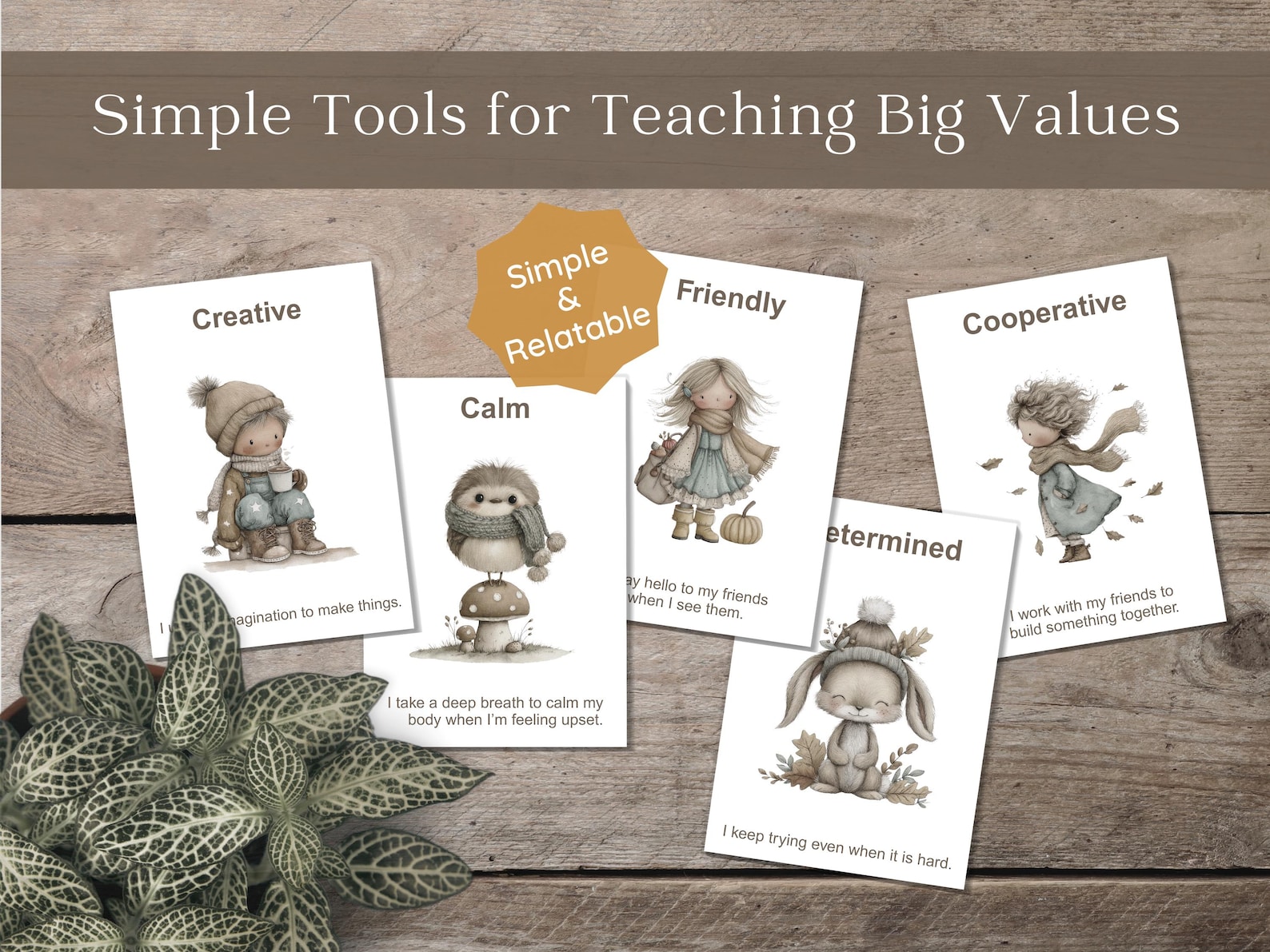 Fall Character Trait Homeschool Morning Menu Add-on: Interactive ...