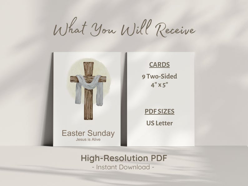 Christian Easter Story Cards for 1 Yr Old | Holy Week Kids | Printable ...