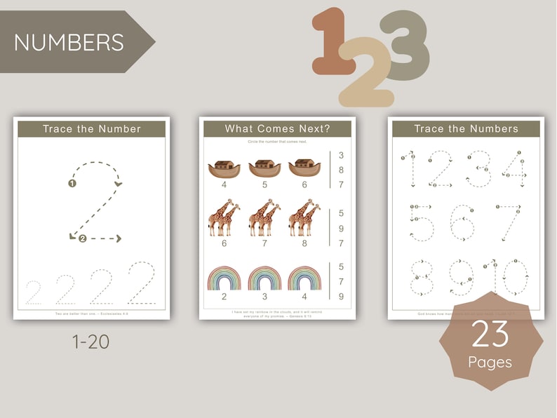 Christian Morning Menu, Printable Preschool Homeschool Busy Book ...