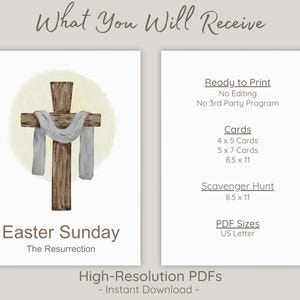 Easter Story for Toddlers | Holy Week Scripture Cards | Easter ...