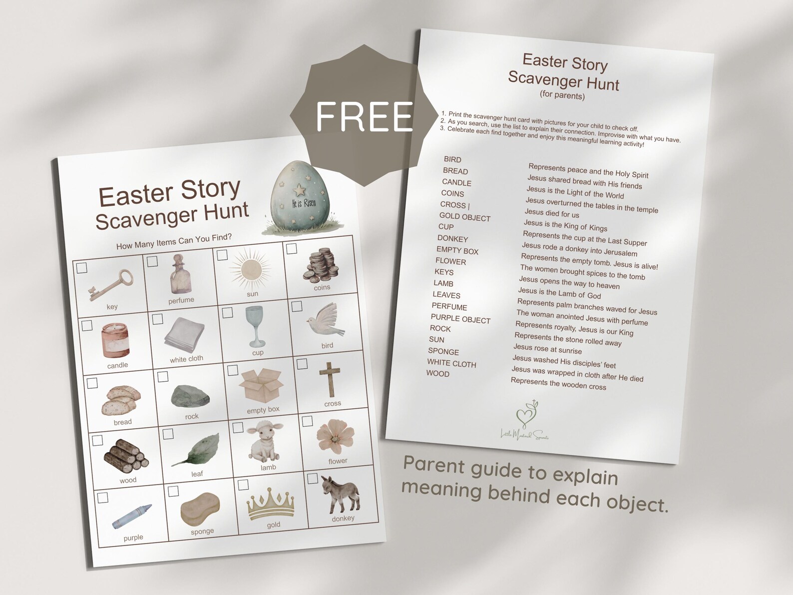 Easter Story for Toddlers | Holy Week Playdough Mat | Scripture Cards ...