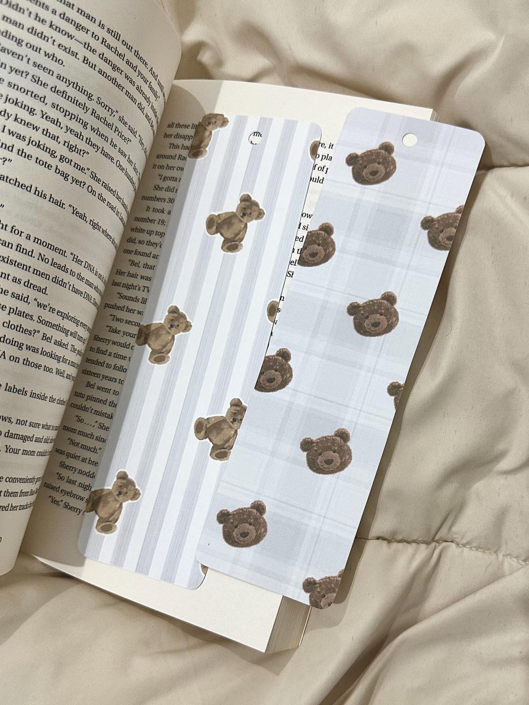 Bookmark Teddy Bear Themed | Cute Bookmark - Etsy Australia