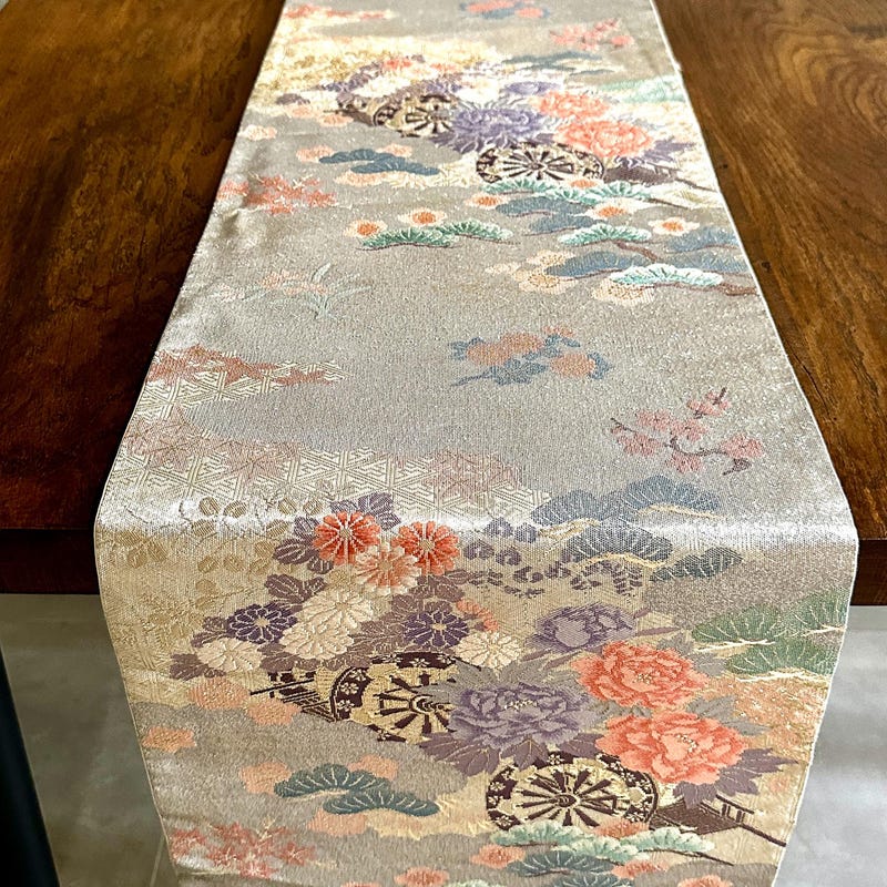 Japanese Table Runner - Etsy