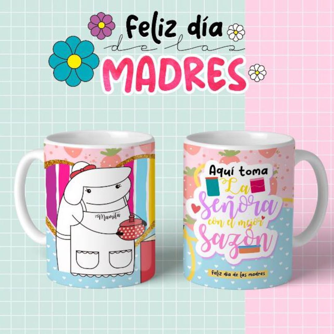 Flork 1 Mug Template / Mother's Day / Editable PSD and PNG Templates ...