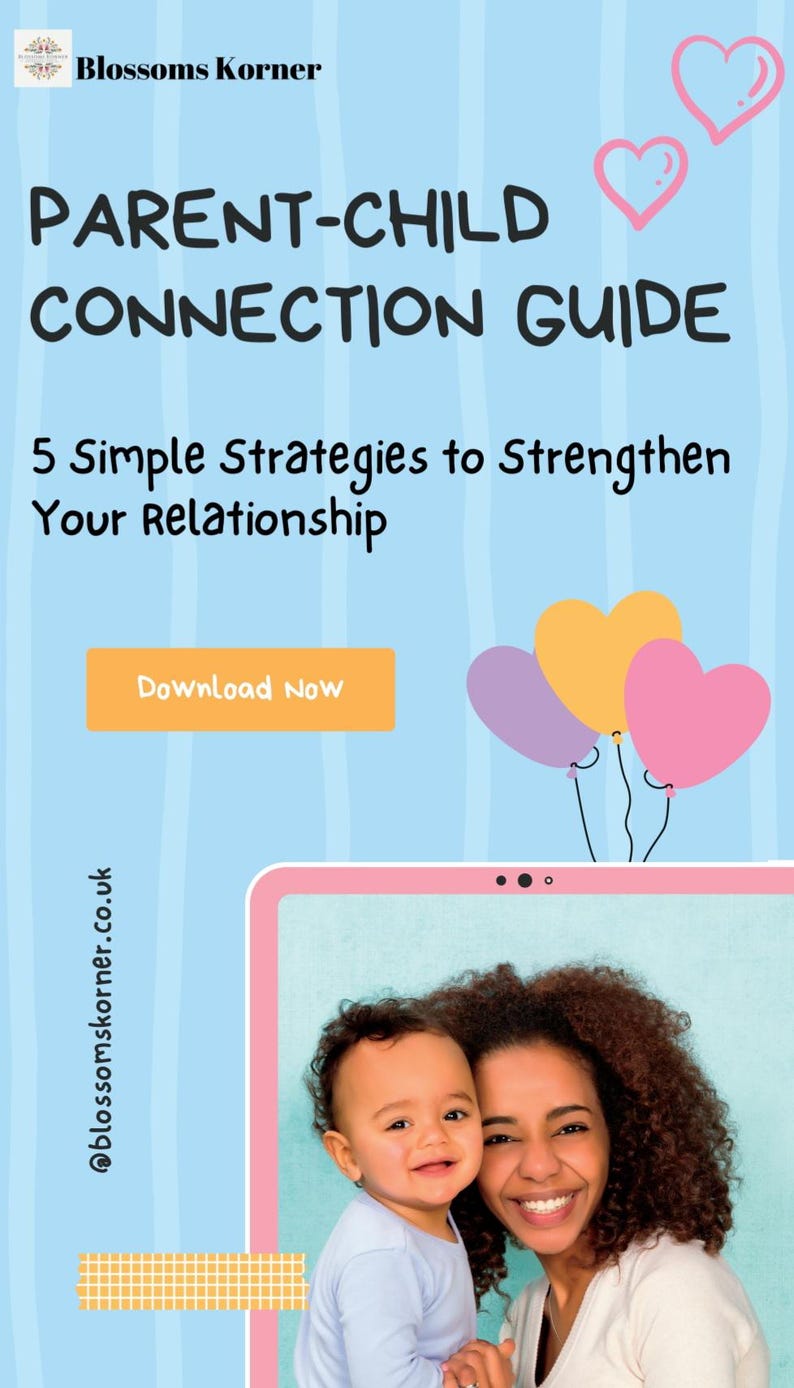 Parent-child Connection Guide - Etsy