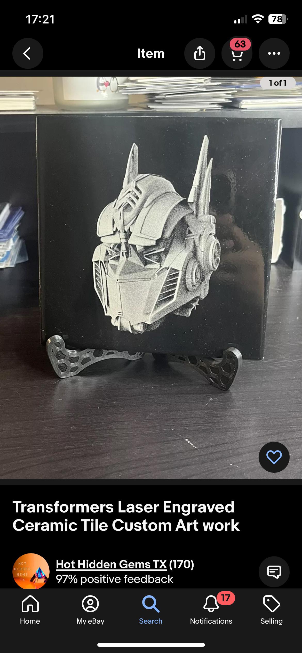 Laser Engraved Ceramic Tile - Etsy