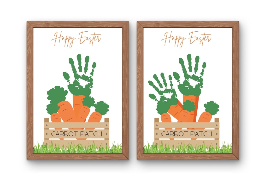 Easter Handprint Arts/crafts Preschool/ Toddler Gift for Parents ...