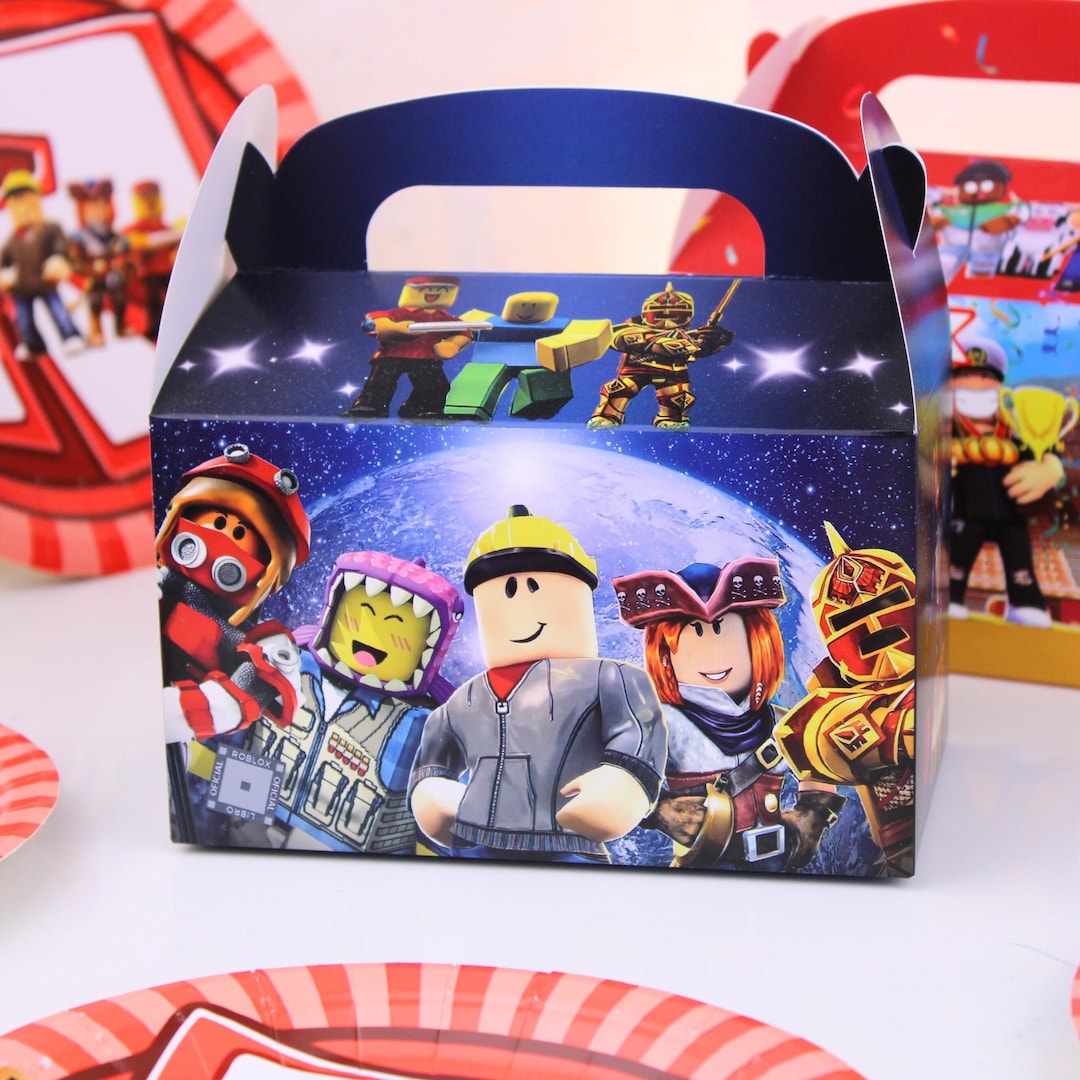 Roblox Party Favor Boxes – Gaming Birthday Treat Goodie Boxes - Etsy