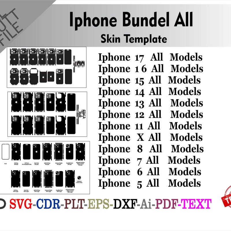iPhone 17 Papercraft Template - Etsy