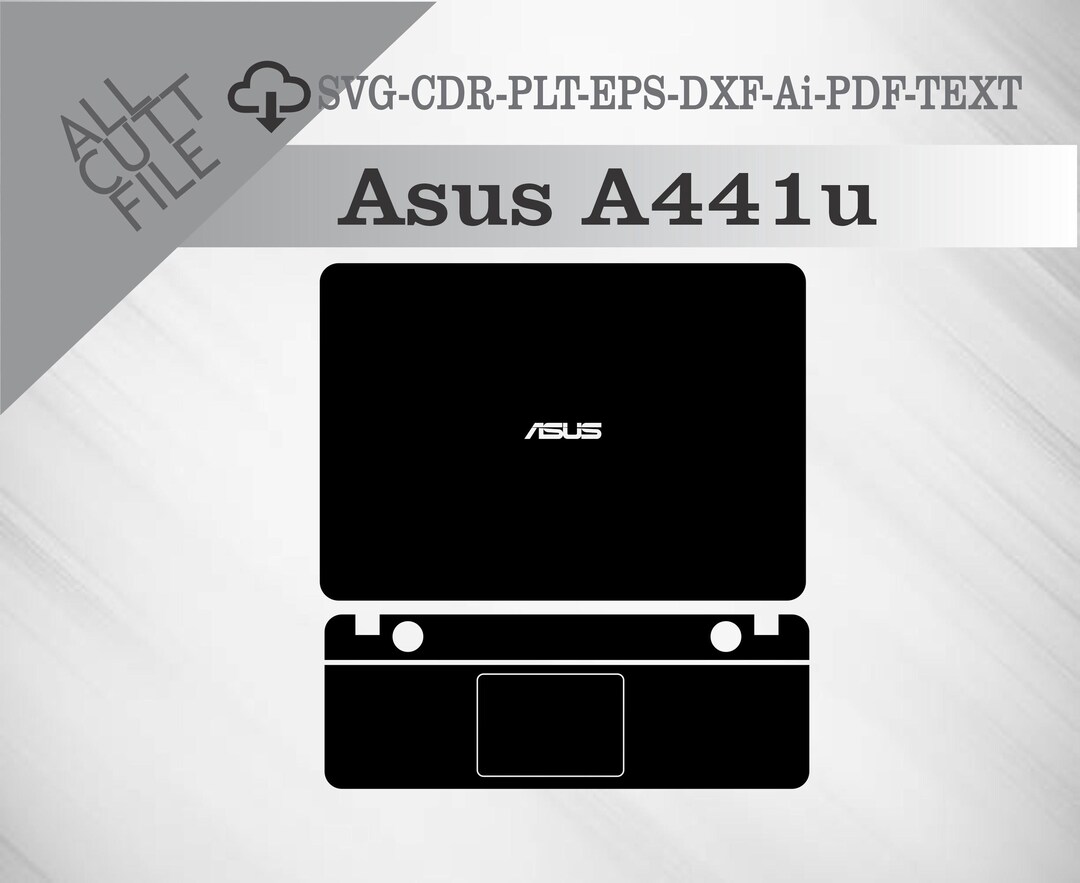 Asus A441u Skin Vector Templete File Skin Die Cut Layout - Etsy