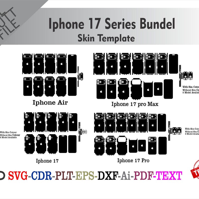 iPhone 17 Papercraft Template - Etsy