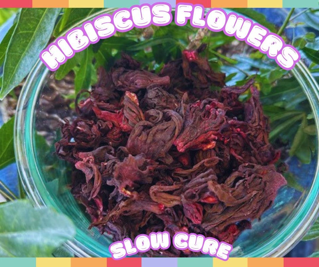 Hibiscus Flowers | Dried Hibiscus Flowers Cut & Slow Cured Drying ...