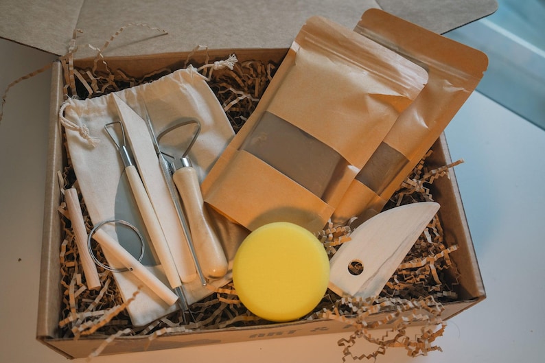 Clay & Sip Date Night – Air Dry Clay Kit for Couples - Etsy Australia